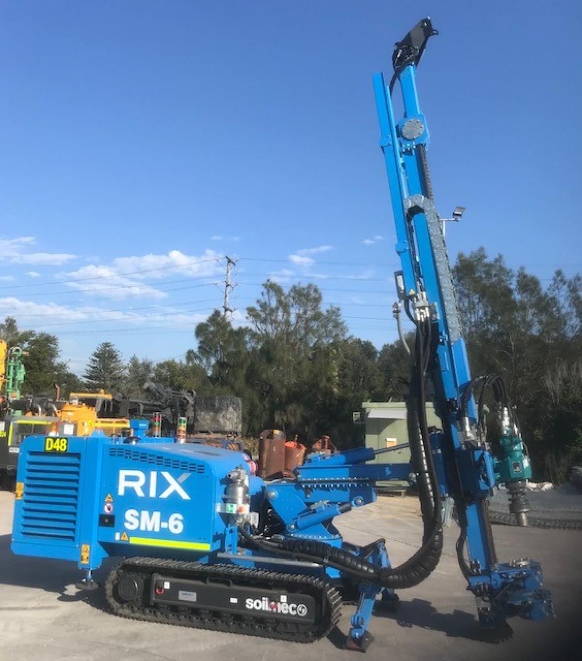 Soilmec SM6 Joins The Fleet - The Rix Group
